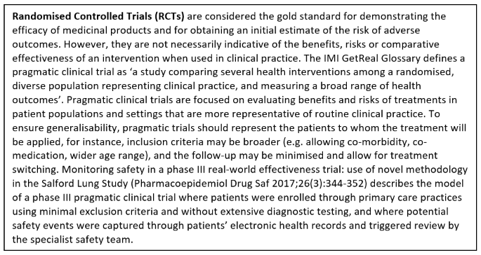 3. Studies in Pharmacoepidemiology and their classification: Overview ...